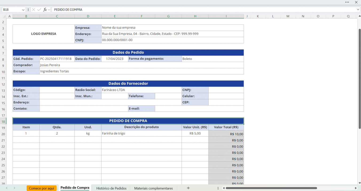 Pedido de Compra: saiba como emitir + modelo grátis | Blog Industrial Nomus