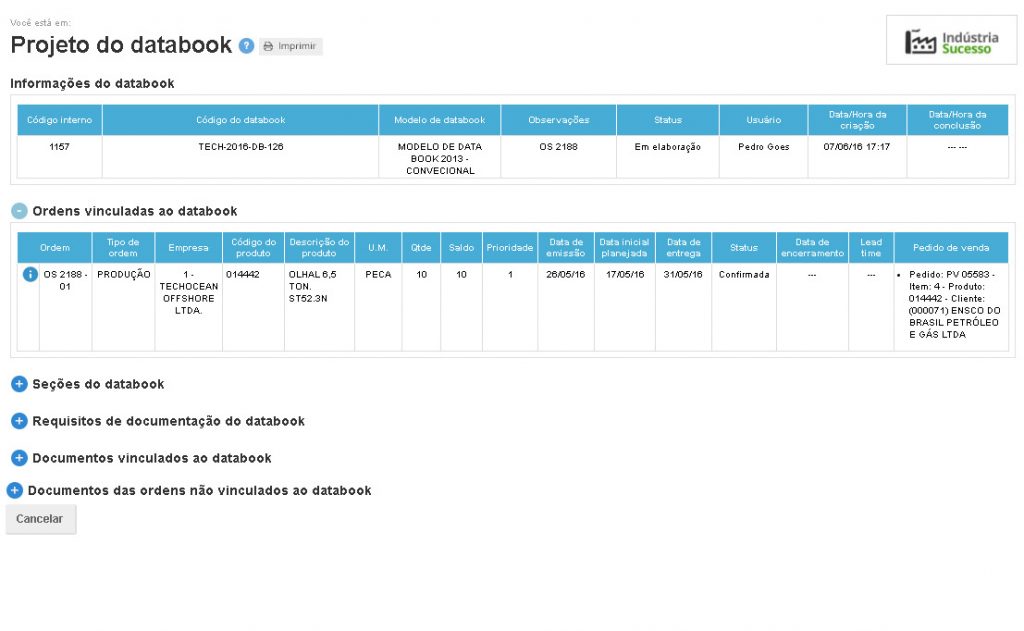 5-databook | Nomus ERP Industrial