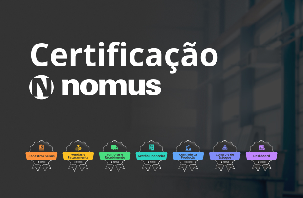 Certificação Nomus - Torne-se especialista nos sistemas da Nomus